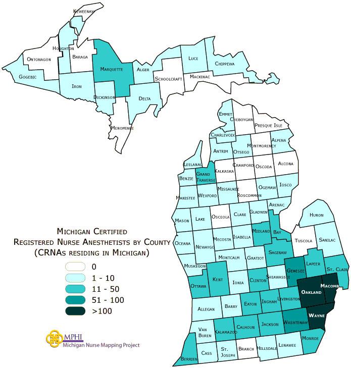 Michigan Certified Registered Nurse Anesthetists, Michigan Nurse ...